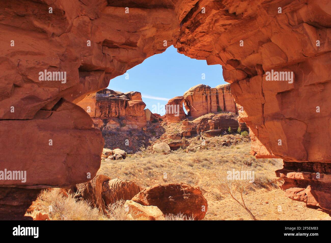 Stone window view hi-res stock photography and images - Alamy