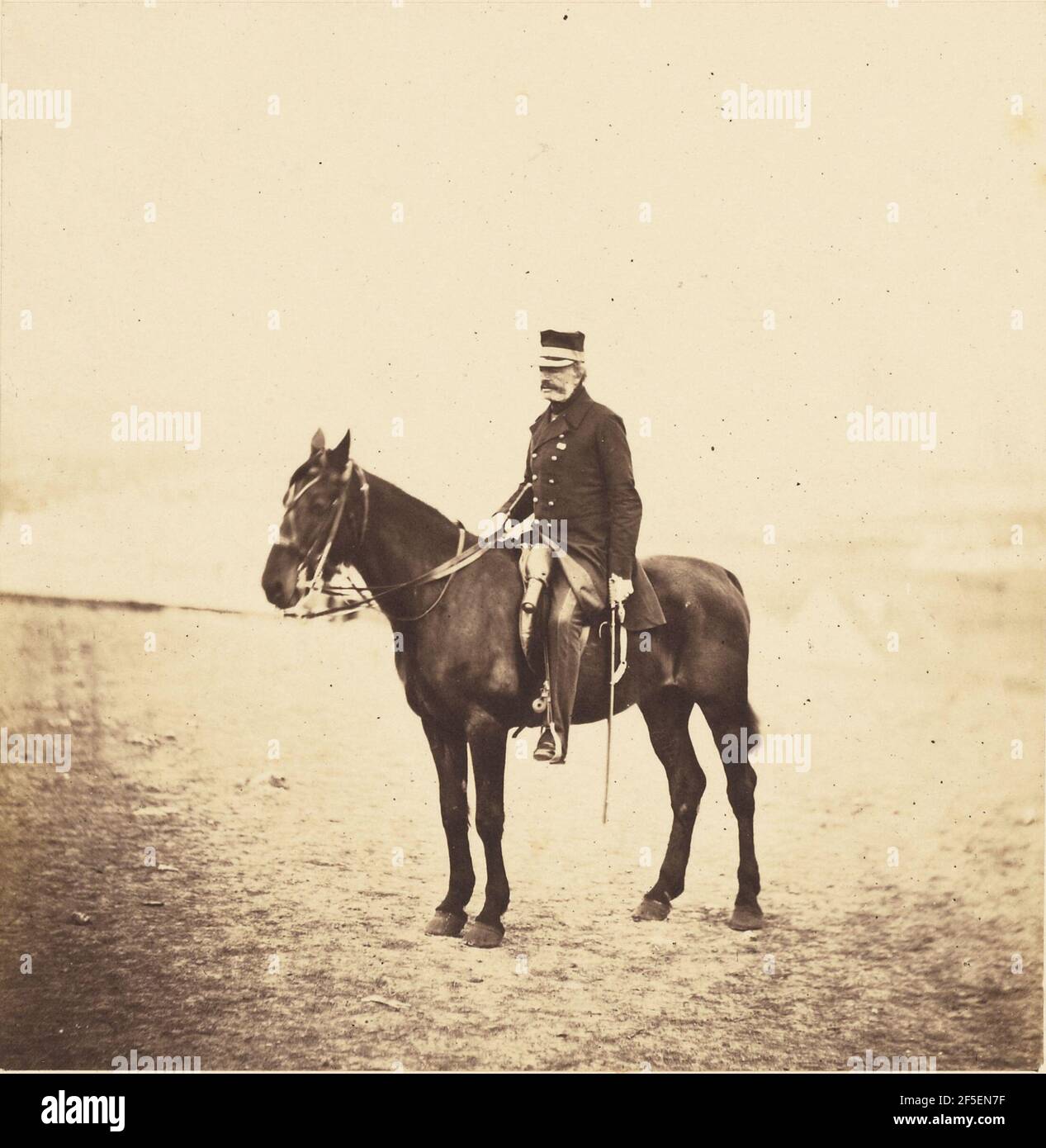 Major General Garrett.. Roger Fenton (English, 1819 - 1869 Stock Photo ...