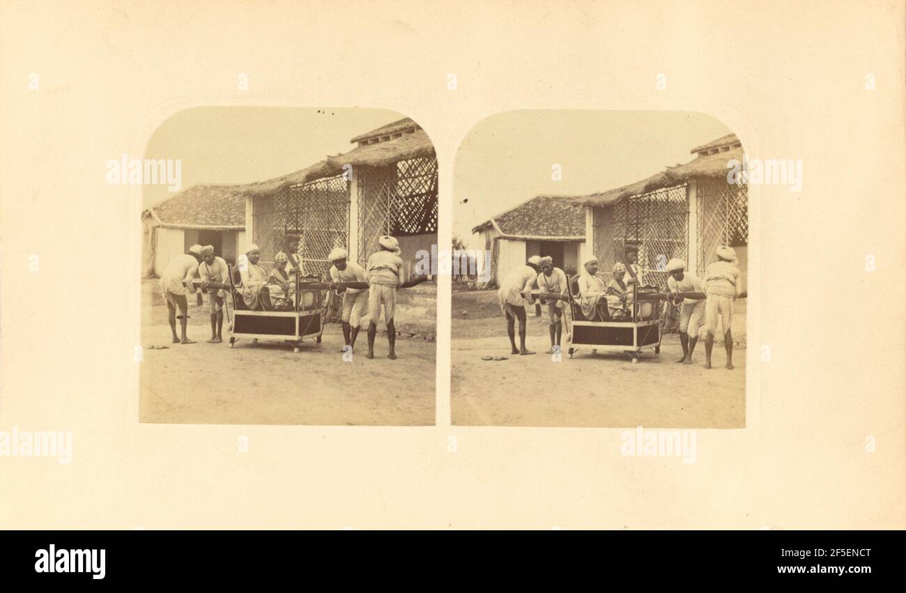 The Indian Ton-Ton. Possibly Captain Allan Scott (British, 1824 - 1870 ...