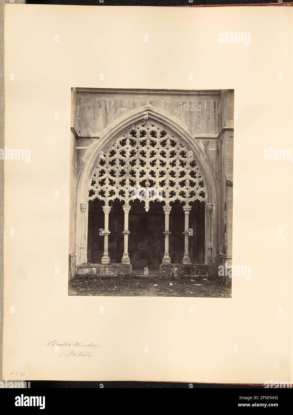Cloister Window, Bathala. Francis Frith (English, 1822 - 1898 Stock ...