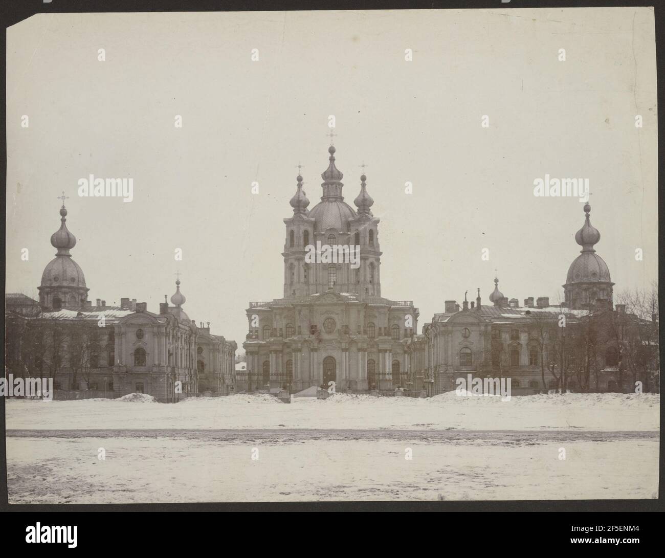 Smolny Institute. Karl Karlovitz Bulla (Russian, 1854 - 1929 Stock ...