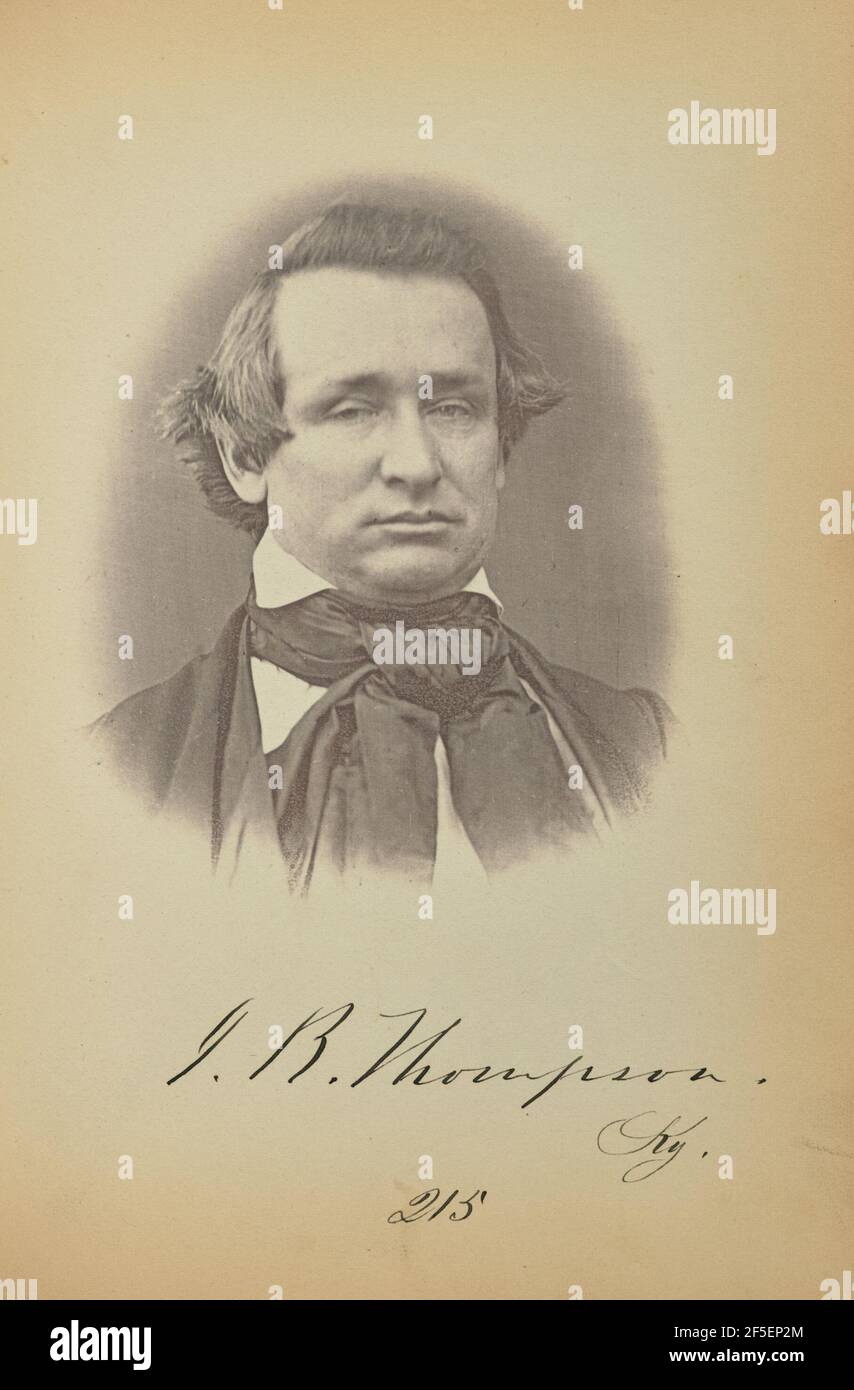 John B. Thompson Stock Photo - Alamy