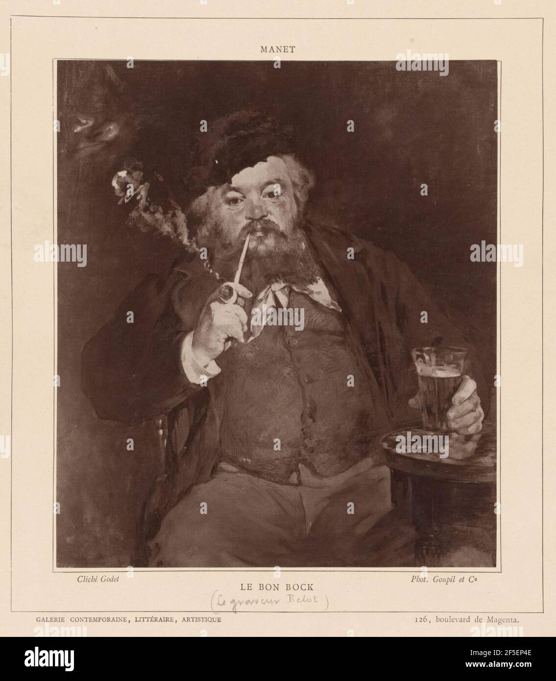 French le bon bock hi-res stock photography and images - Alamy