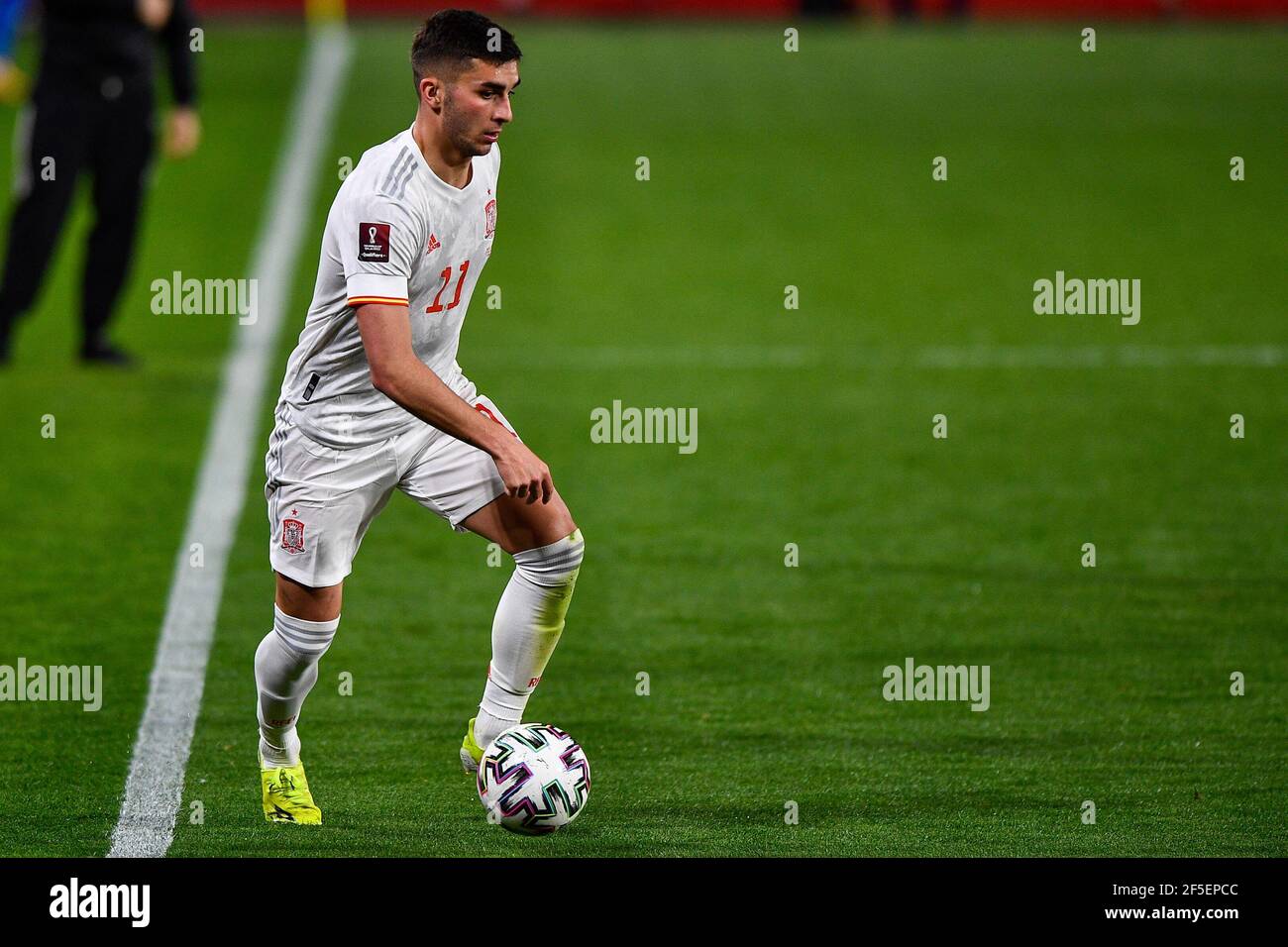 GRANADA, SPAIN - MARCH 25: Ferran Torres of Spain during the FIFA World ...