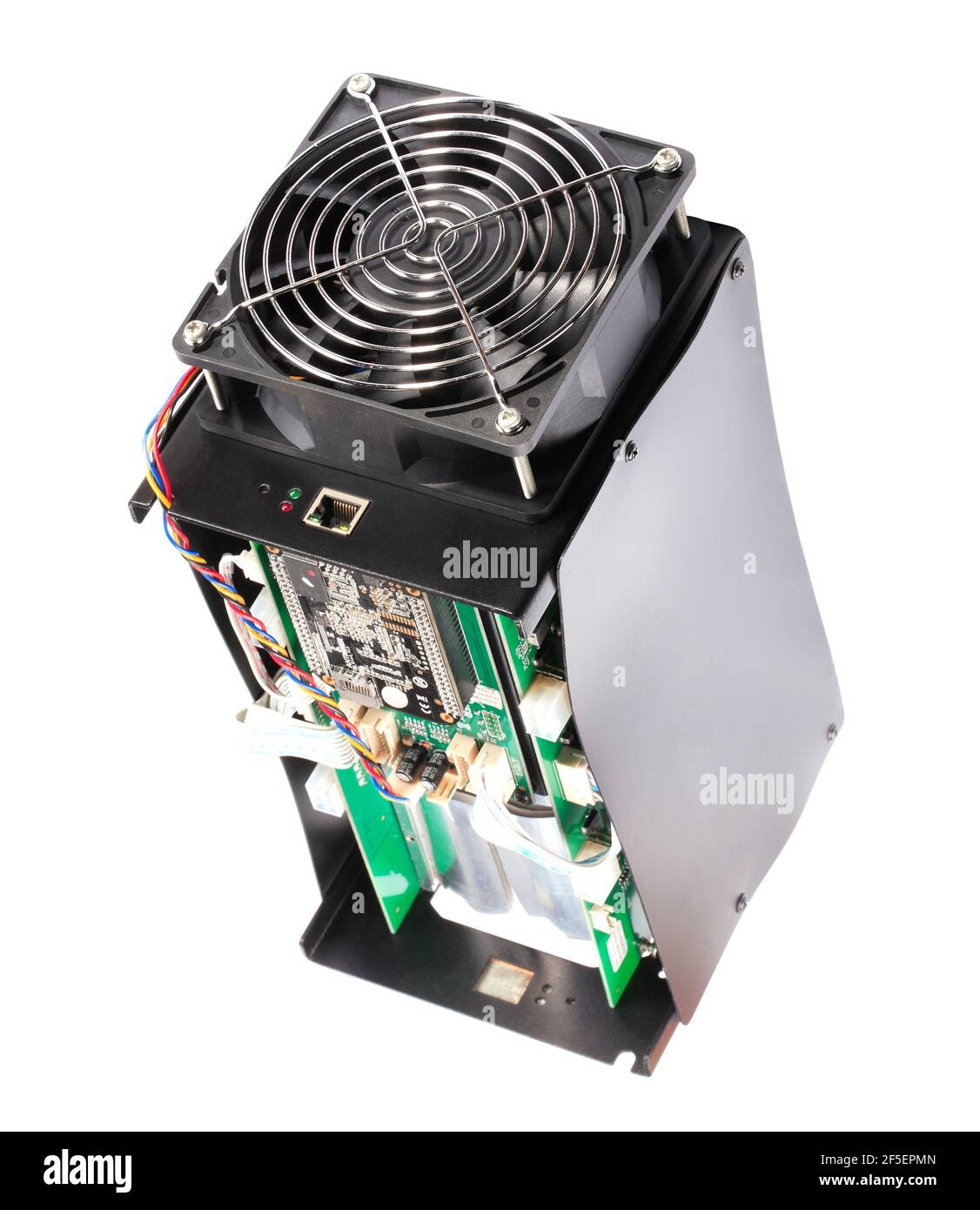 electronic device isolated on white background Stock Photo - Alamy