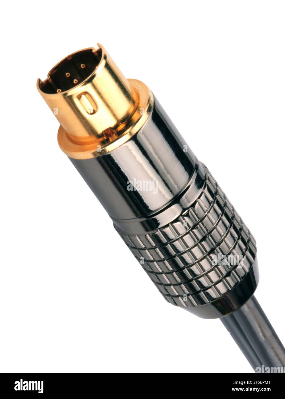 Male Plug Connector Isolated Stock Photo - Alamy