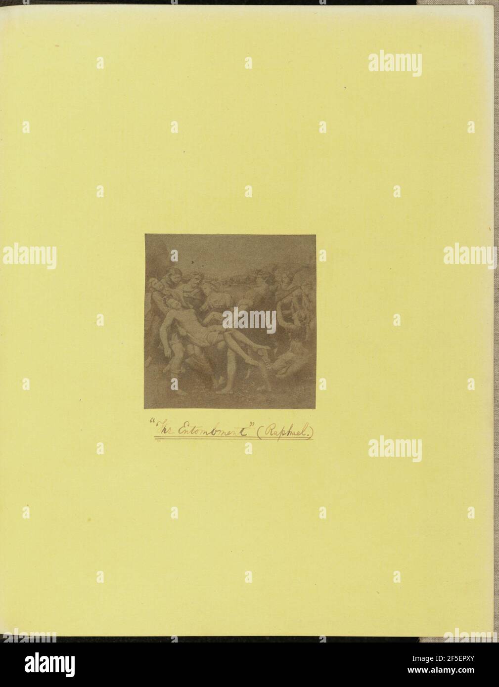 The Entombment (Raphael). Unknown maker Stock Photo - Alamy