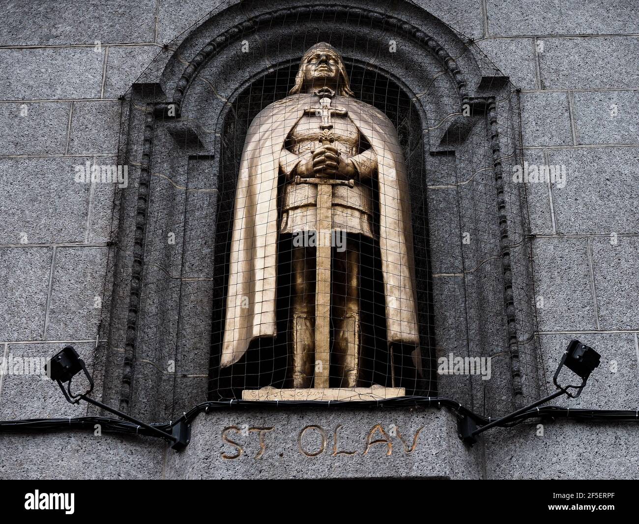 Statue of saint olav hi-res stock photography and images - Alamy