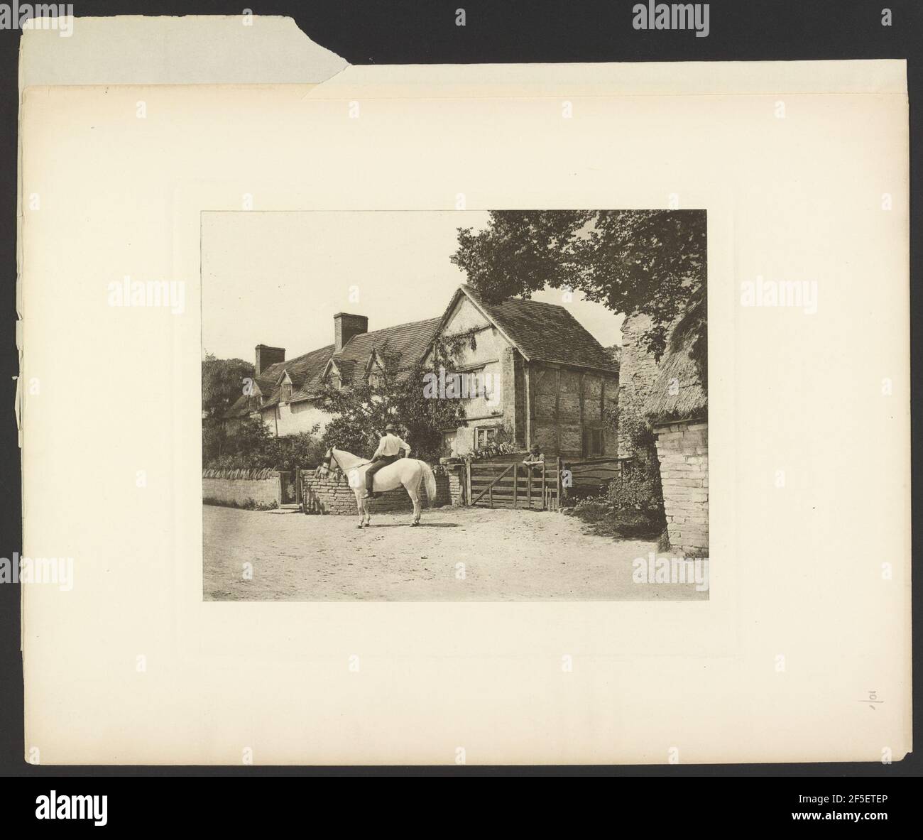 Mary Arden's Cottage. Dr. James Leon Williams (American, 1852 - 1920 ...