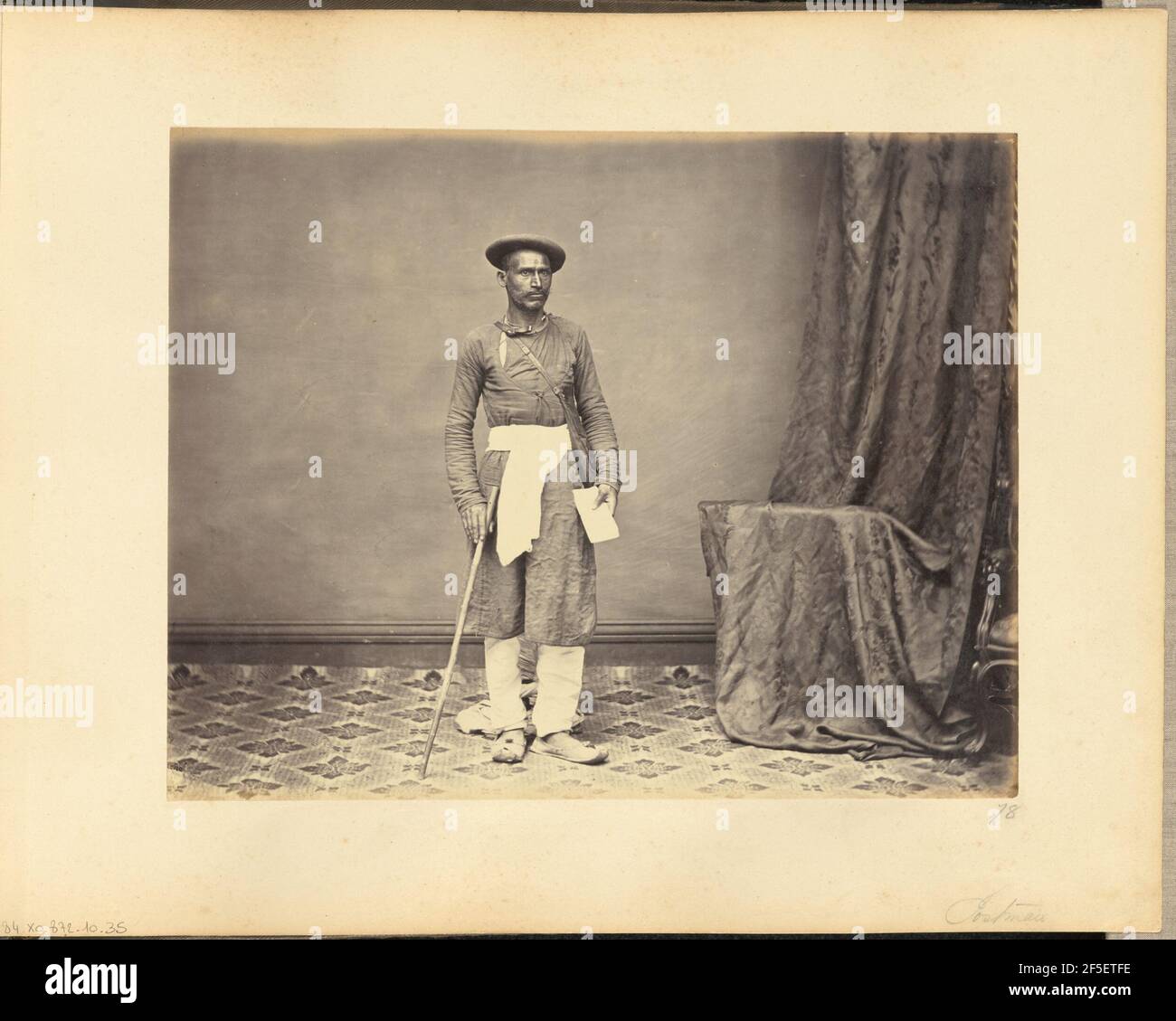 Postman. John Edward Saché (Prussian or British, born Prussia, 1824 ...