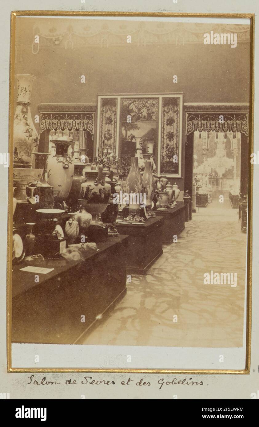 Salon de Sèvres et des Gobelins (No. 8). Léon & Lévy (French, active ...