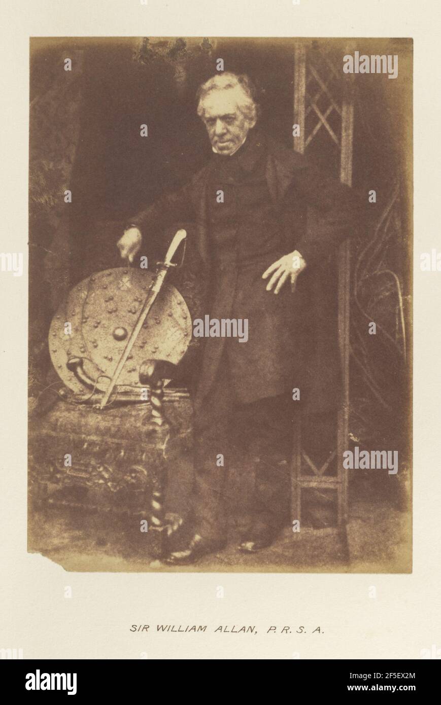 Sir William Allan, P.R.S.A.. Hill & Adamson (Scottish, active 1843 ...