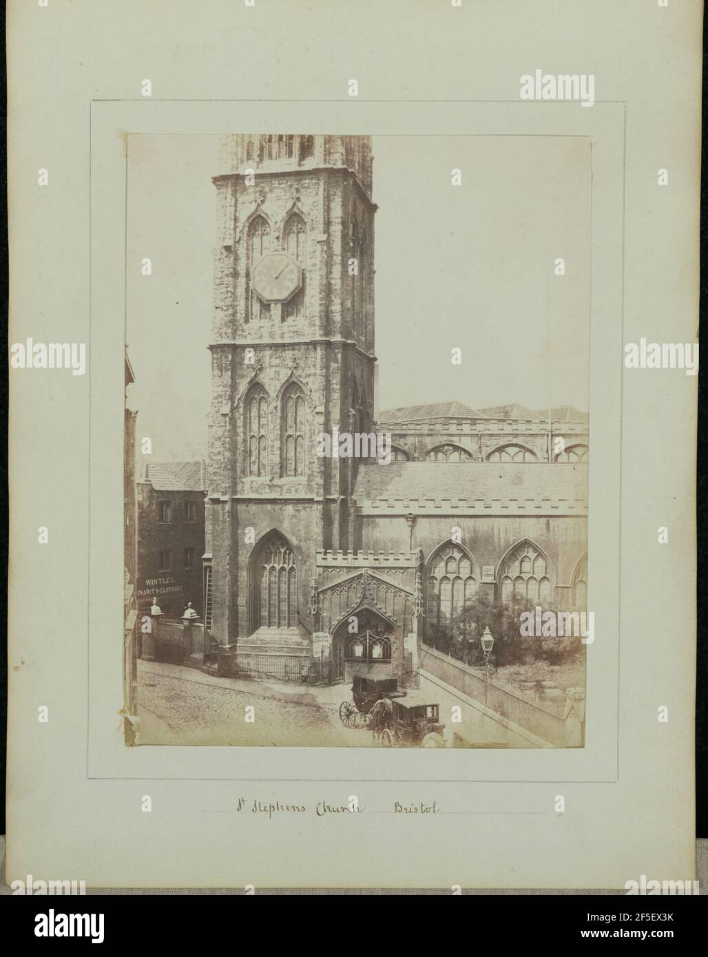 St Stephen's Church, Bristol. John Wheeley Gough Gutch (British, 1806 ...