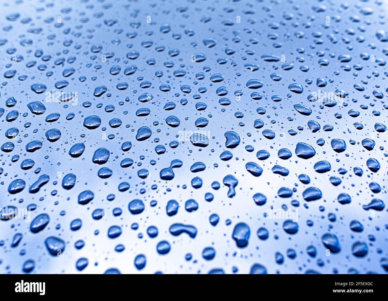 Water drops on metal surface as an abstract background Stock Photo - Alamy