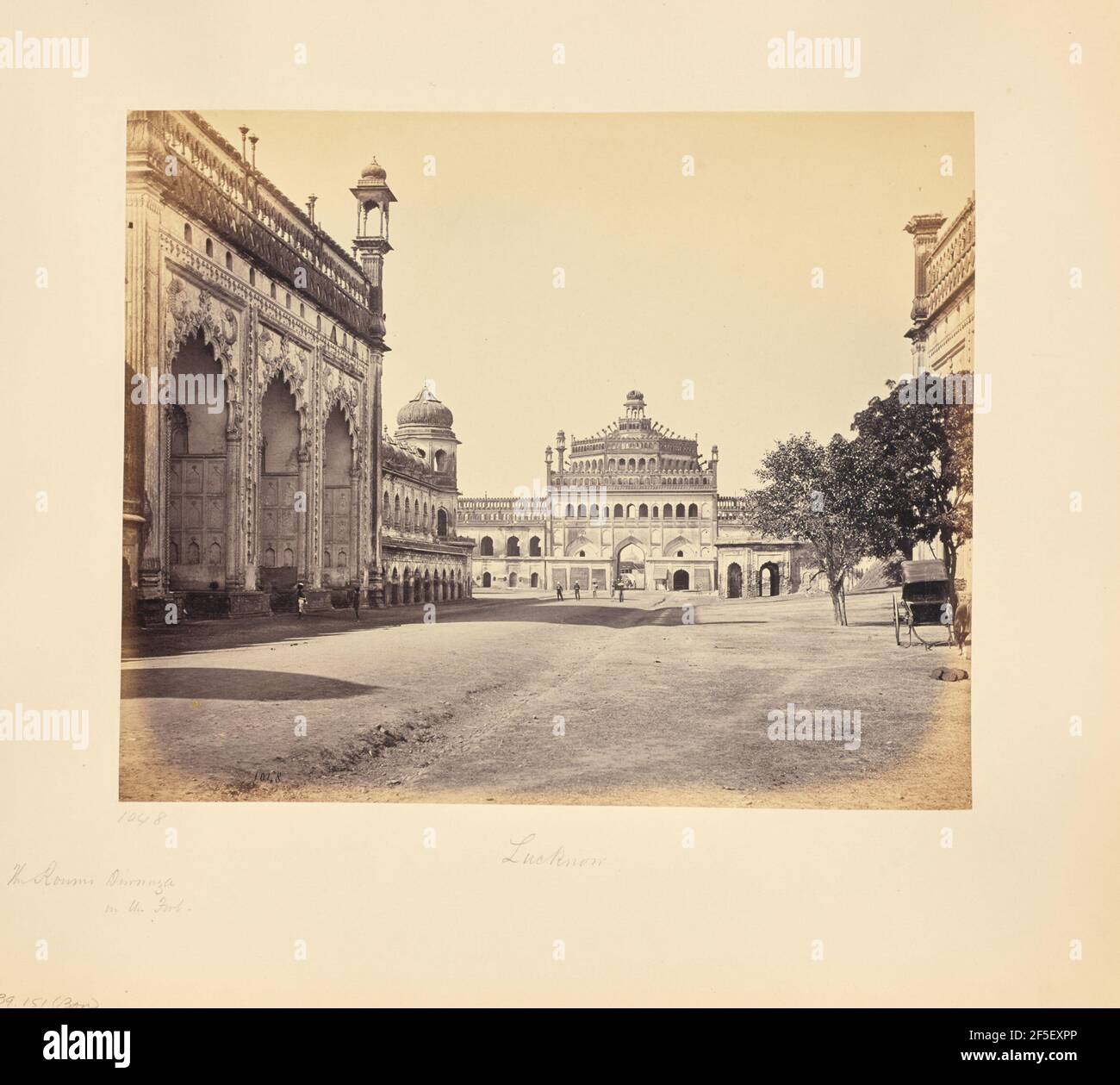 Lucknow; The Roumi Darwaza in the Fort. Samuel Bourne (English, 1834 ...