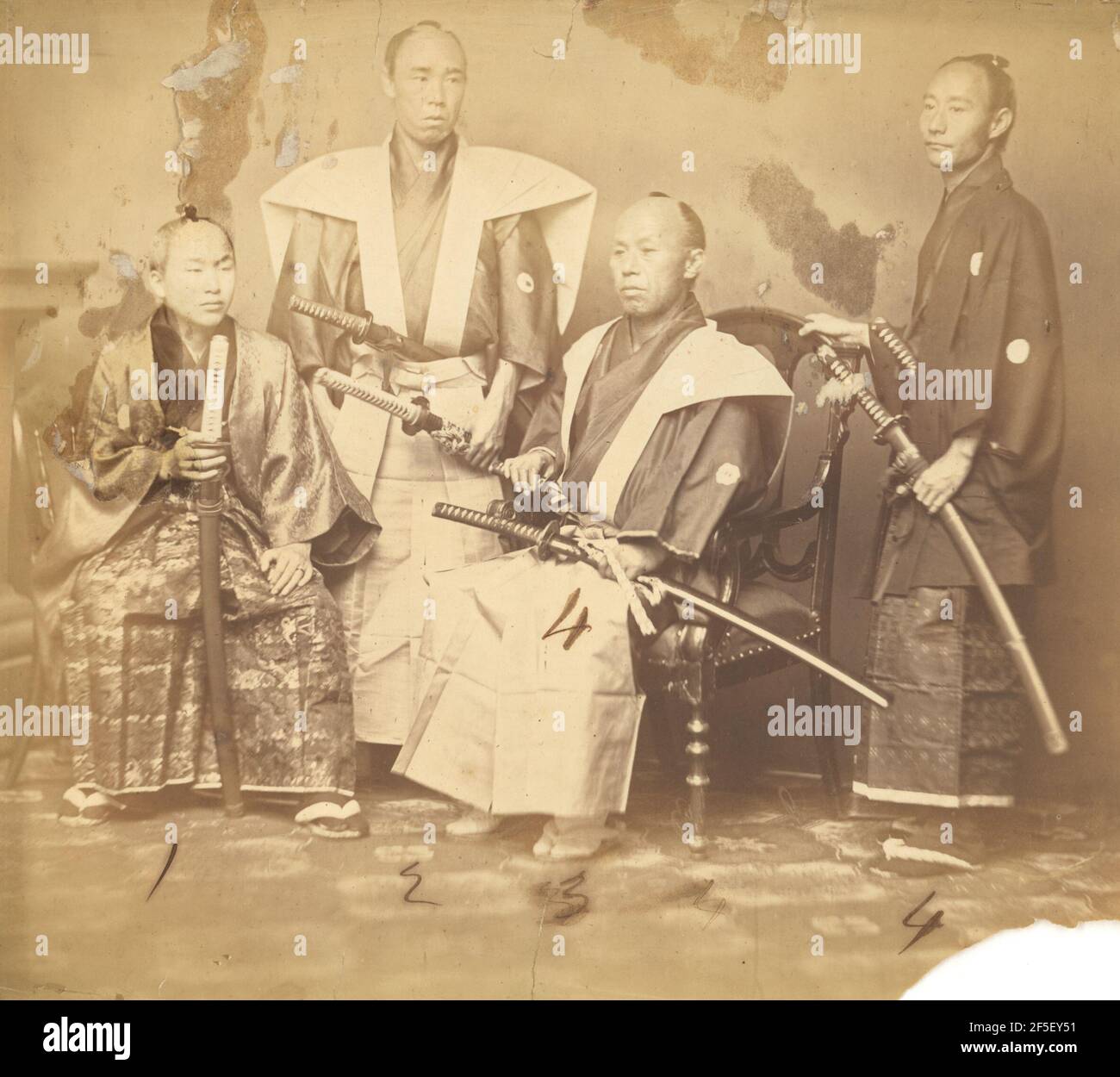 Members of the First Japanese Diplomatic Mission to the United States ...