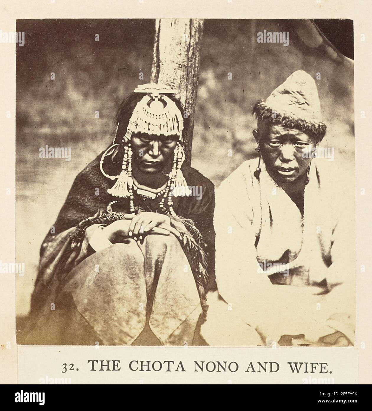 The Chota Nono and Wife. Philip Henry Egerton (British, active 1860s ...