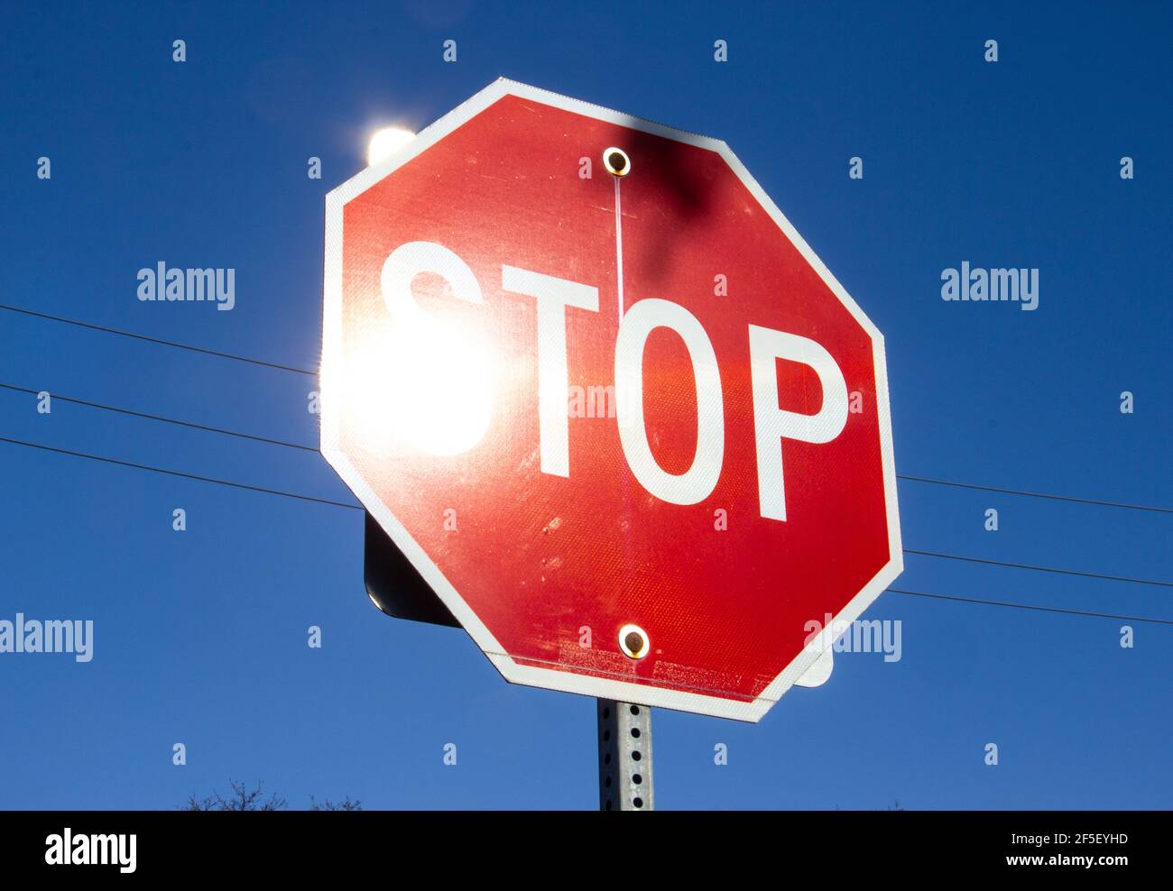 Octagon road traffic stop sign hi-res stock photography and images - Alamy