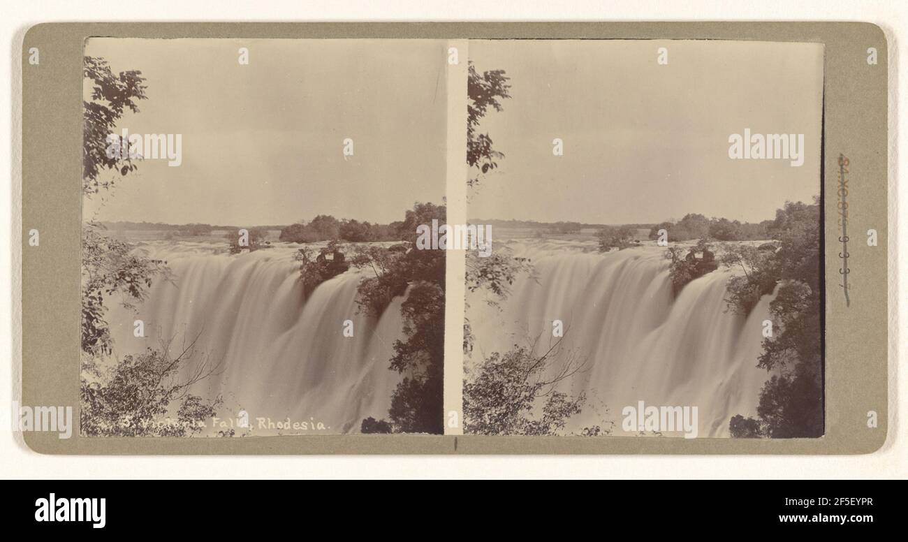 Victoria Falls, Rhodesia (recto); The Gorge on The Zambezi River, below ...