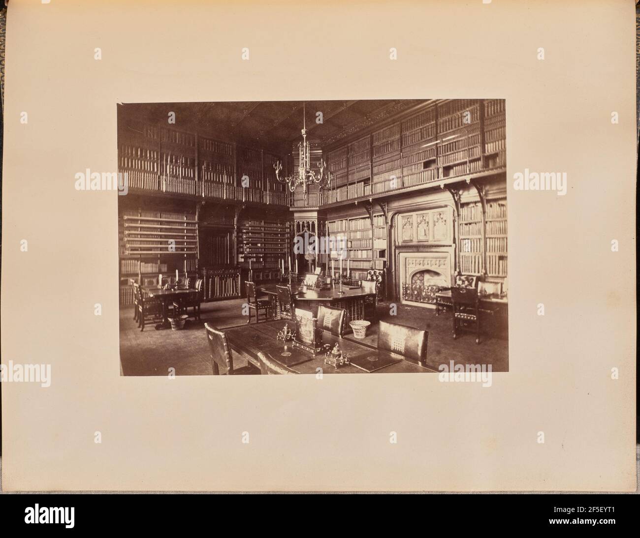 The Commons' Library. John Harrington (British, active 1860s - 1870s ...