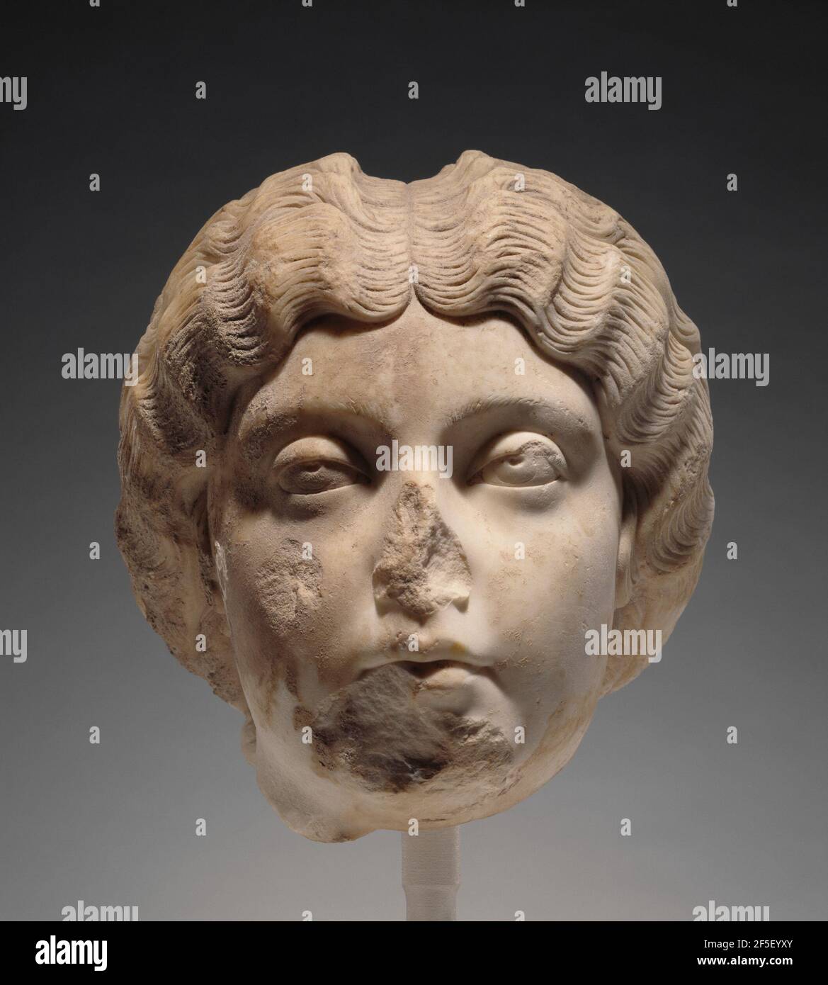 Portrait Head of Faustina the Younger. Unknown Stock Photo - Alamy