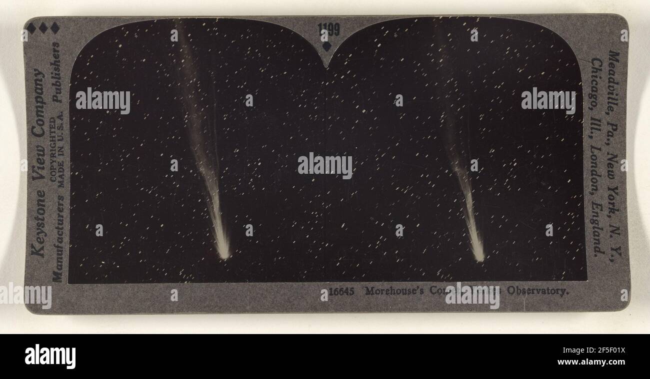 Morehouse's Comet, Yerkes Observatory.. Keystone View Co. (American ...