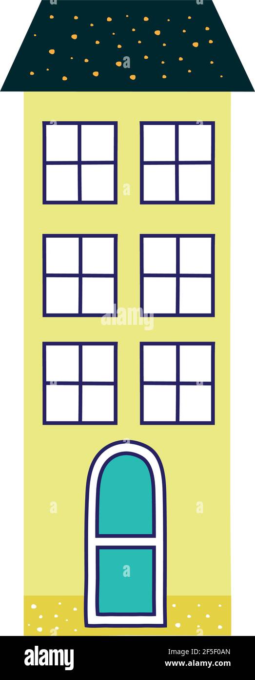 yellow building construction Stock Vector Image & Art - Alamy