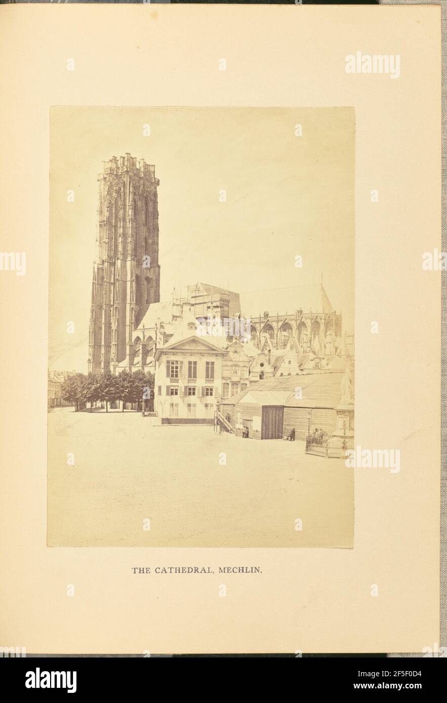 The Cathedral, Mechlin. Cundall & Fleming Stock Photo - Alamy