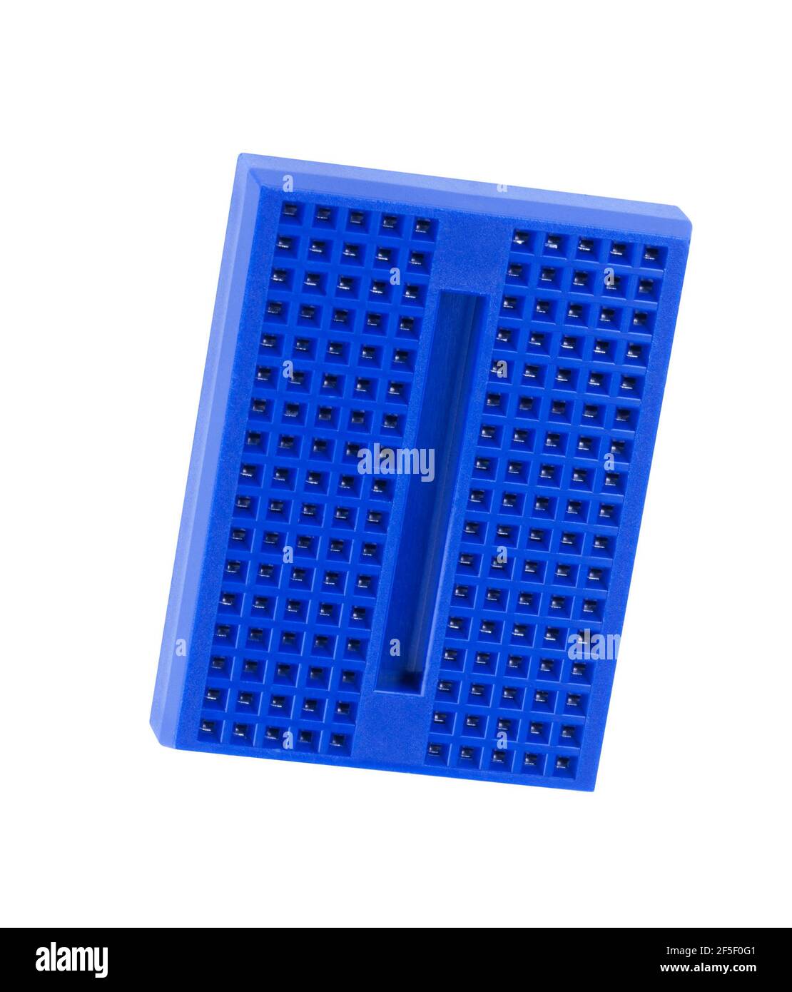 Mini Solderless Prototype Breadboard isolated Stock Photo - Alamy