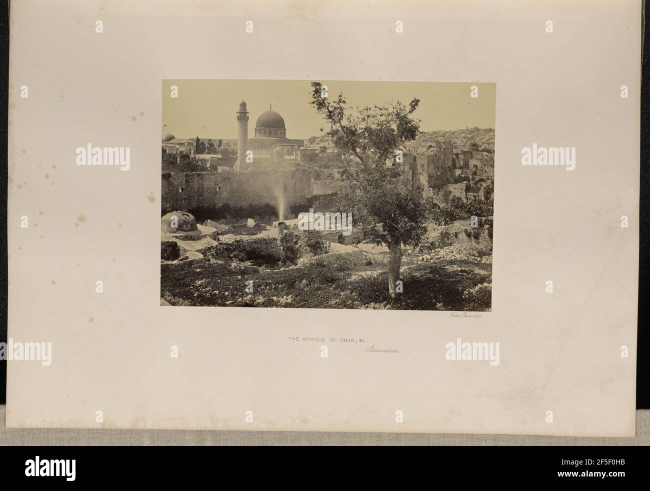 Jerusalem view mosque omar hi-res stock photography and images - Alamy
