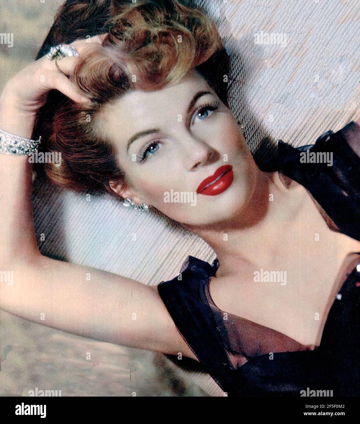 CORINNE CALVET (1925-2001) French film actress who mostly worked in ...