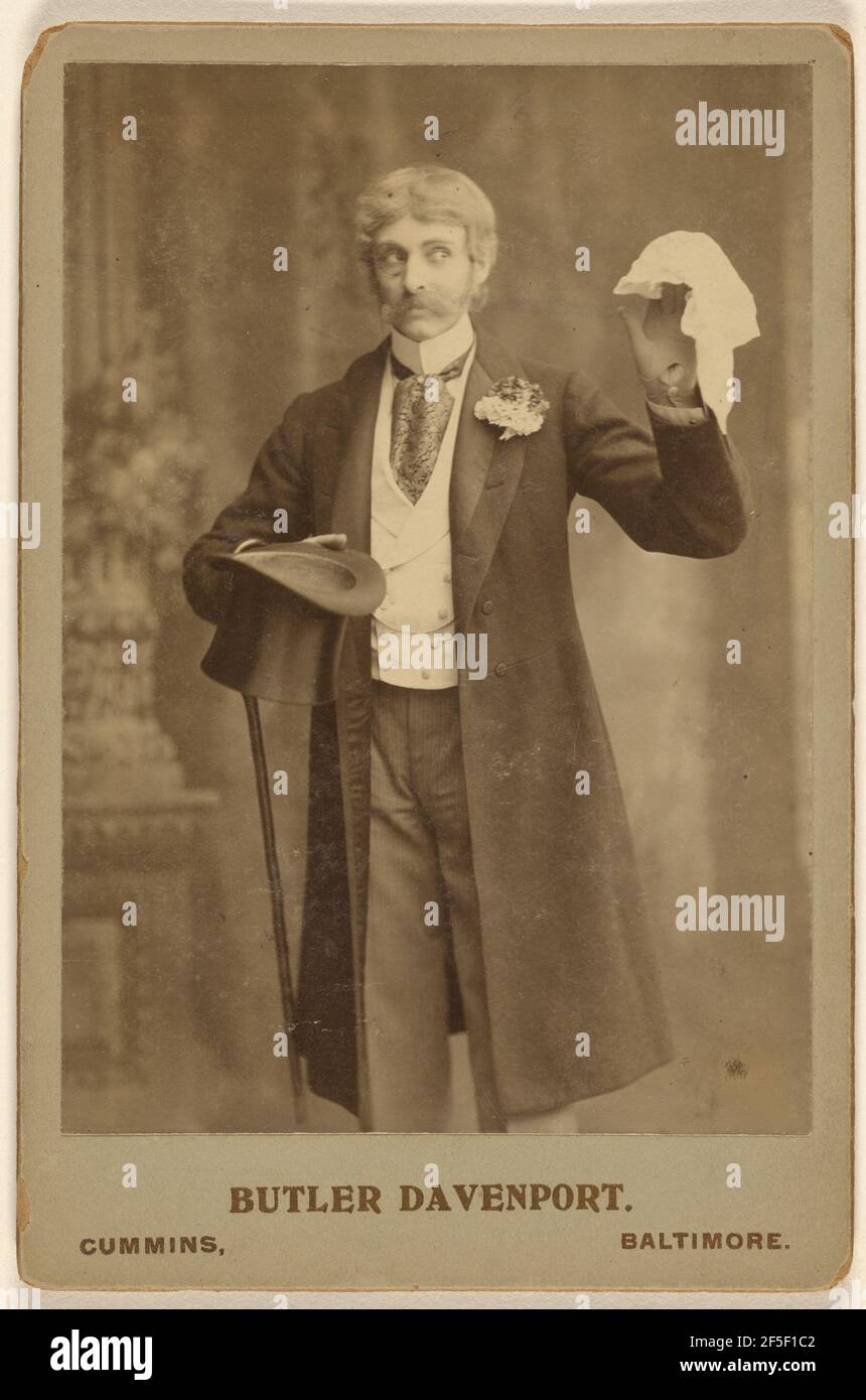 Butler Davenport. "Dr. Bell". Cummins (American, active 1870s Stock ...