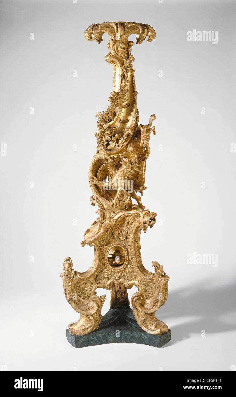 Pair of Torchères Stock Photo - Alamy