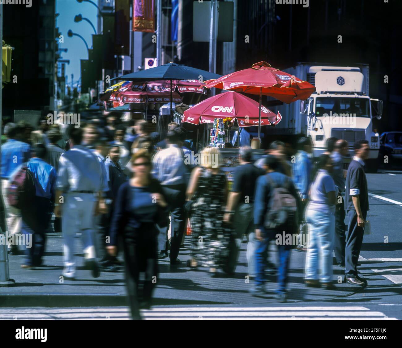 Street scene early 2000s hi-res stock photography and images - Alamy