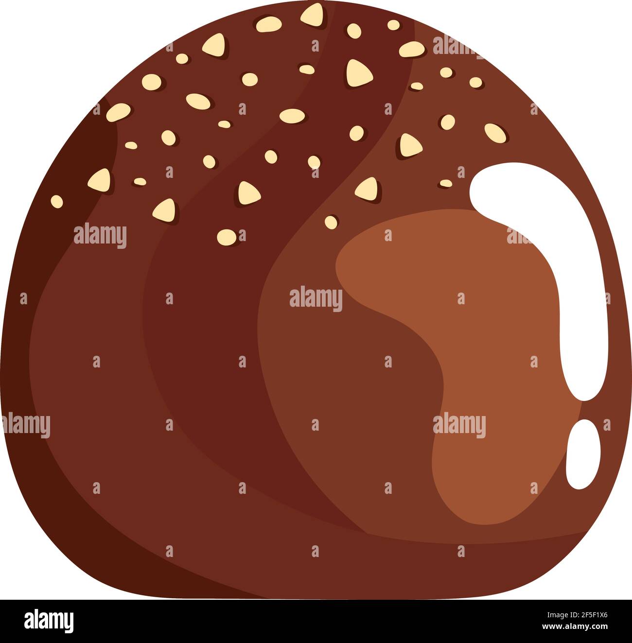 sweet ball chocolate Stock Vector Image & Art - Alamy