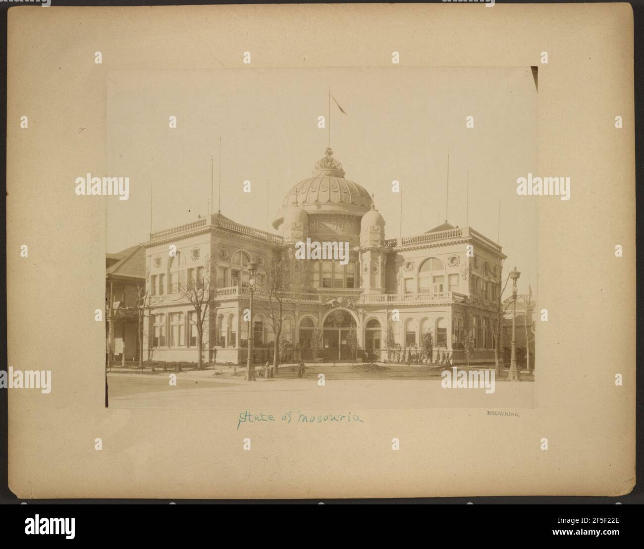 State of Missouri. Browning (American, active 1890s Stock Photo - Alamy