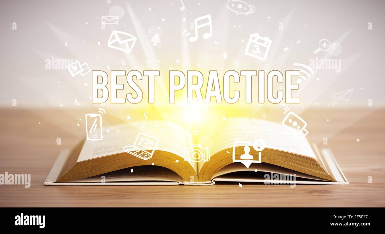 open book with business inscription Stock Photo - Alamy