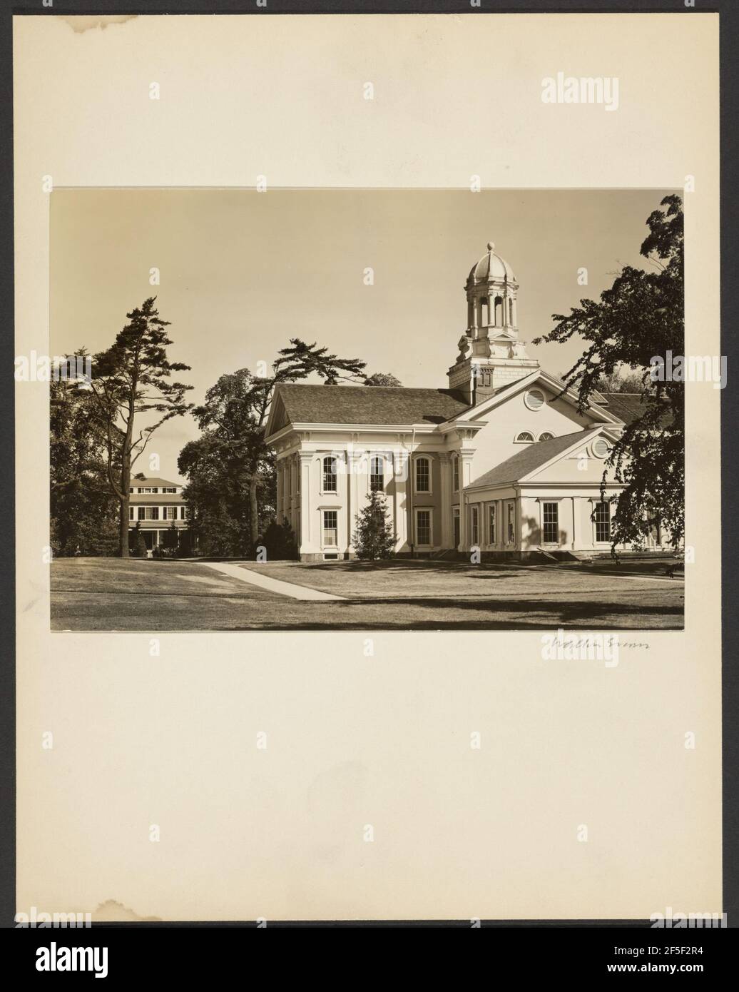 Wheaton College: Mary Lyon Hall and President's House (1829). Walker ...