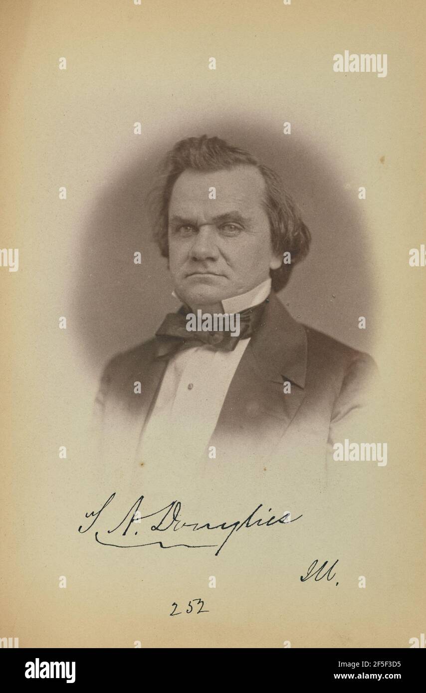 Stephen A. Douglas Stock Photo - Alamy