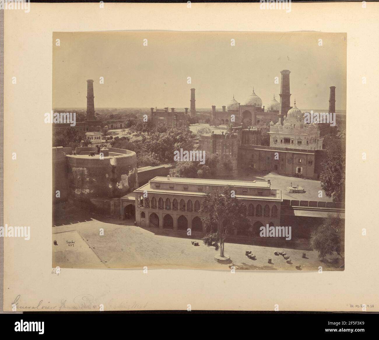 General View from Fort Looking West. John Edward Saché (Prussian or ...