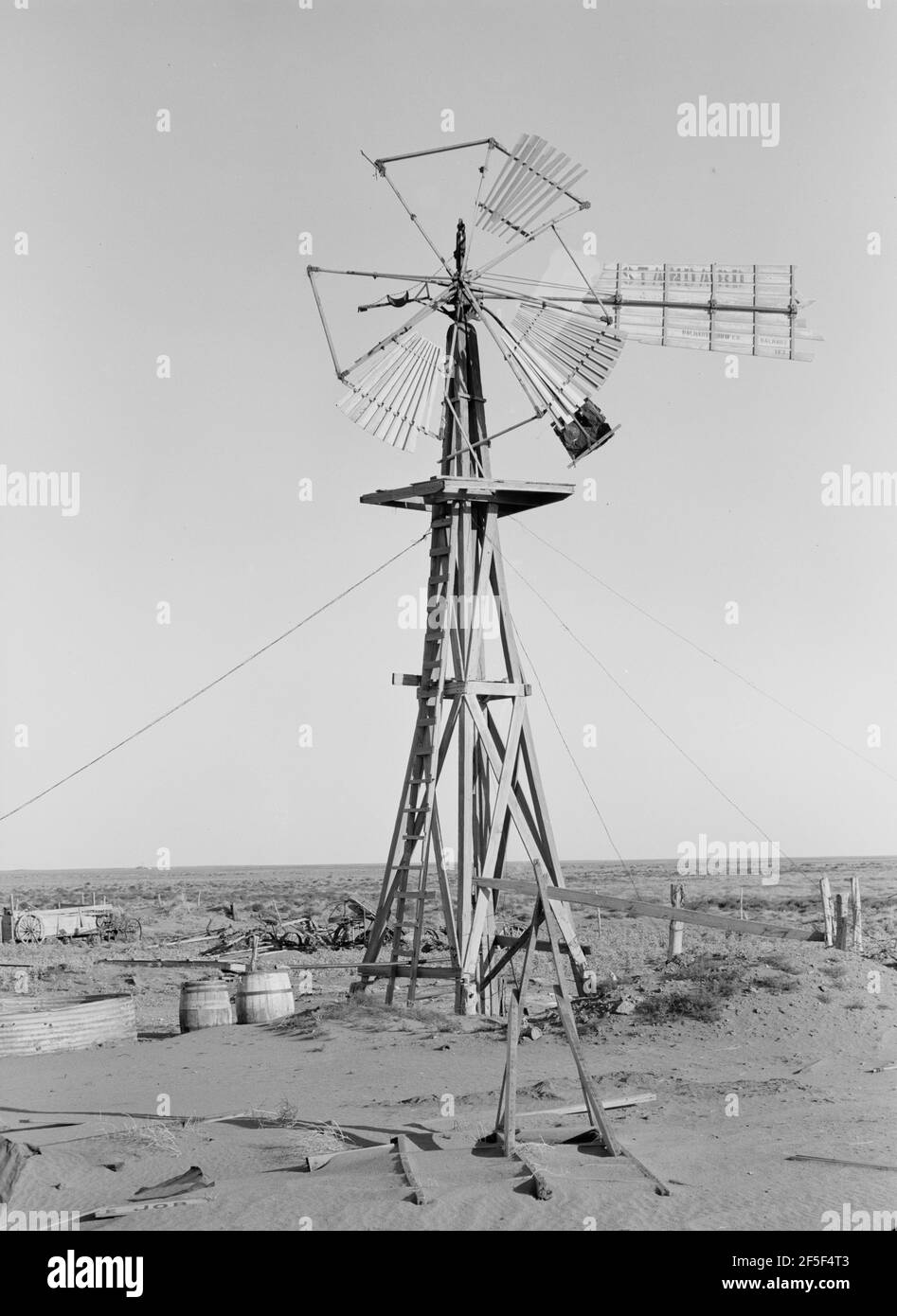Texas Windmill Drawing