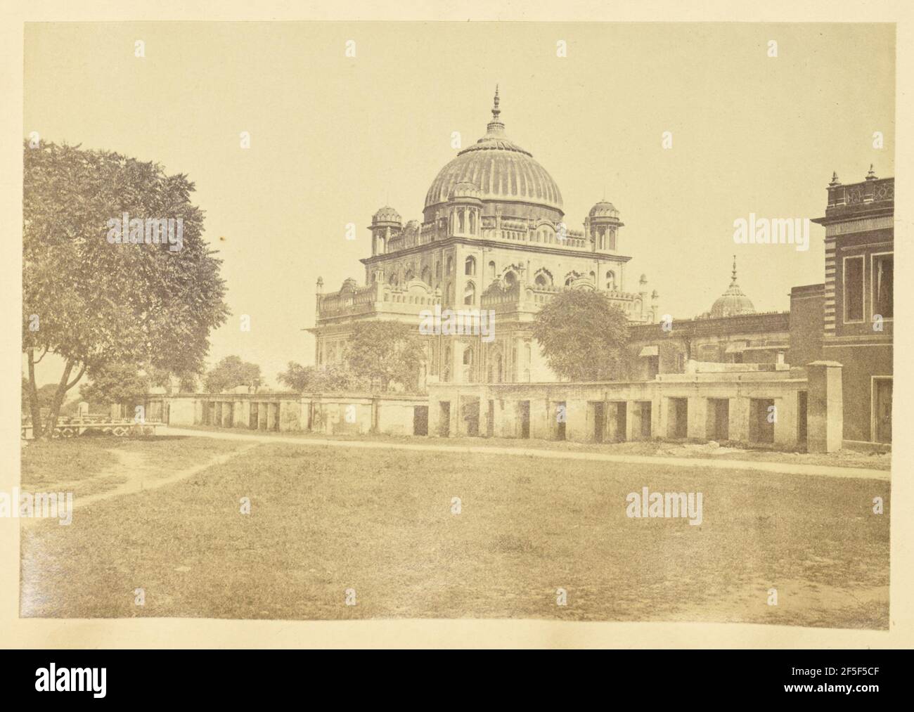 Mausoleum of Saadat Ali Khan in the Kaiserbagh, Lucknow. Unknown Stock ...