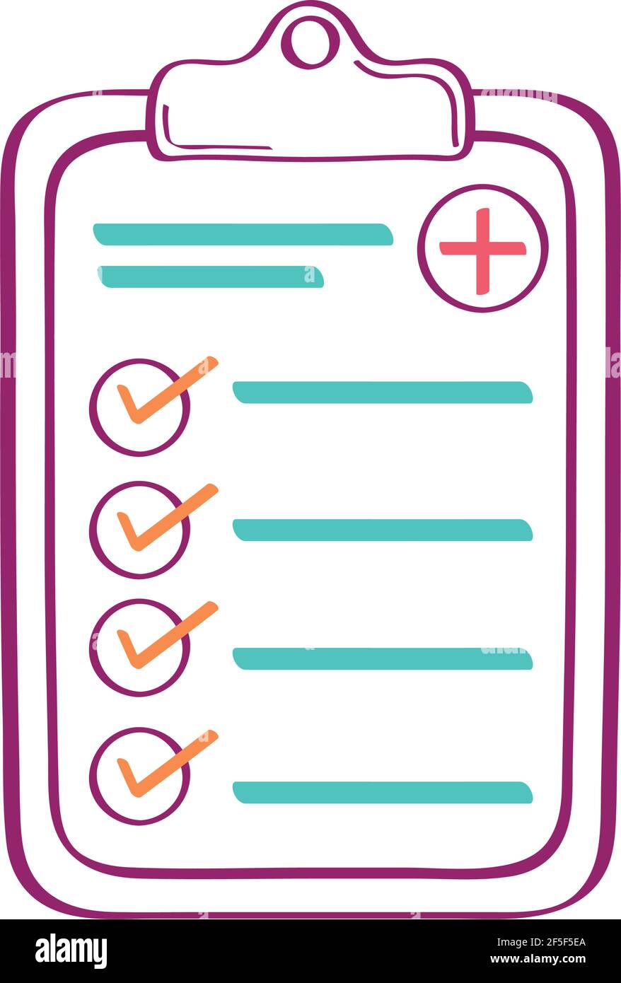 medical order checklist Stock Vector Image & Art - Alamy