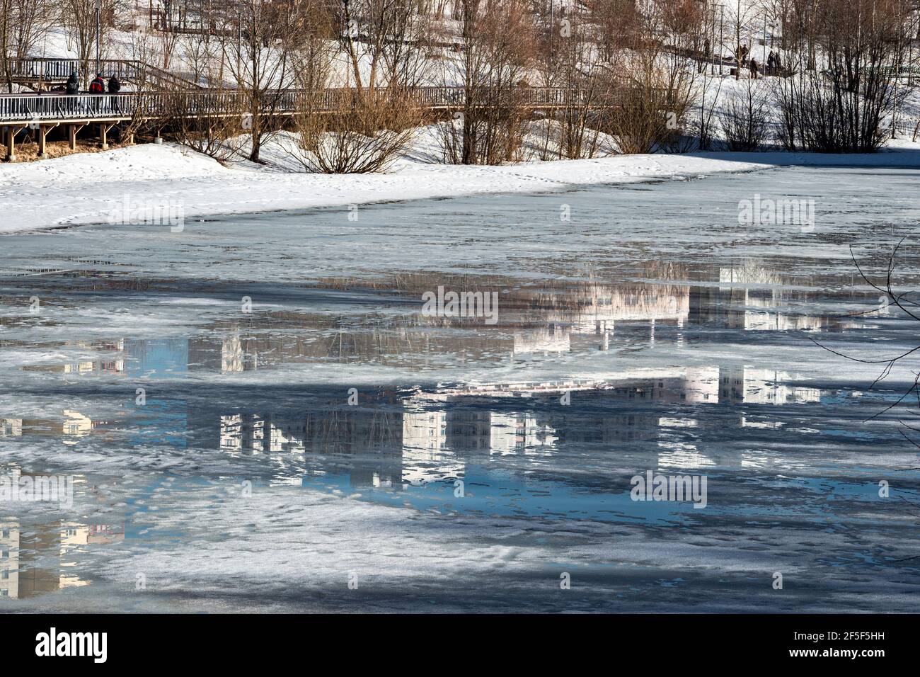 Sunny weather in Moscow, Russia Stock Photo - Alamy