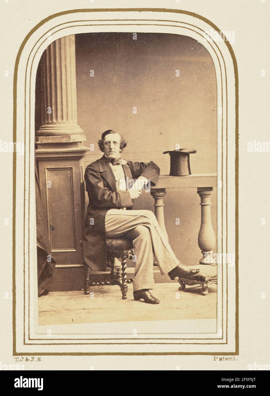 Capt. Denmon. Camille Silvy (French, 1834 - 1910 Stock Photo - Alamy