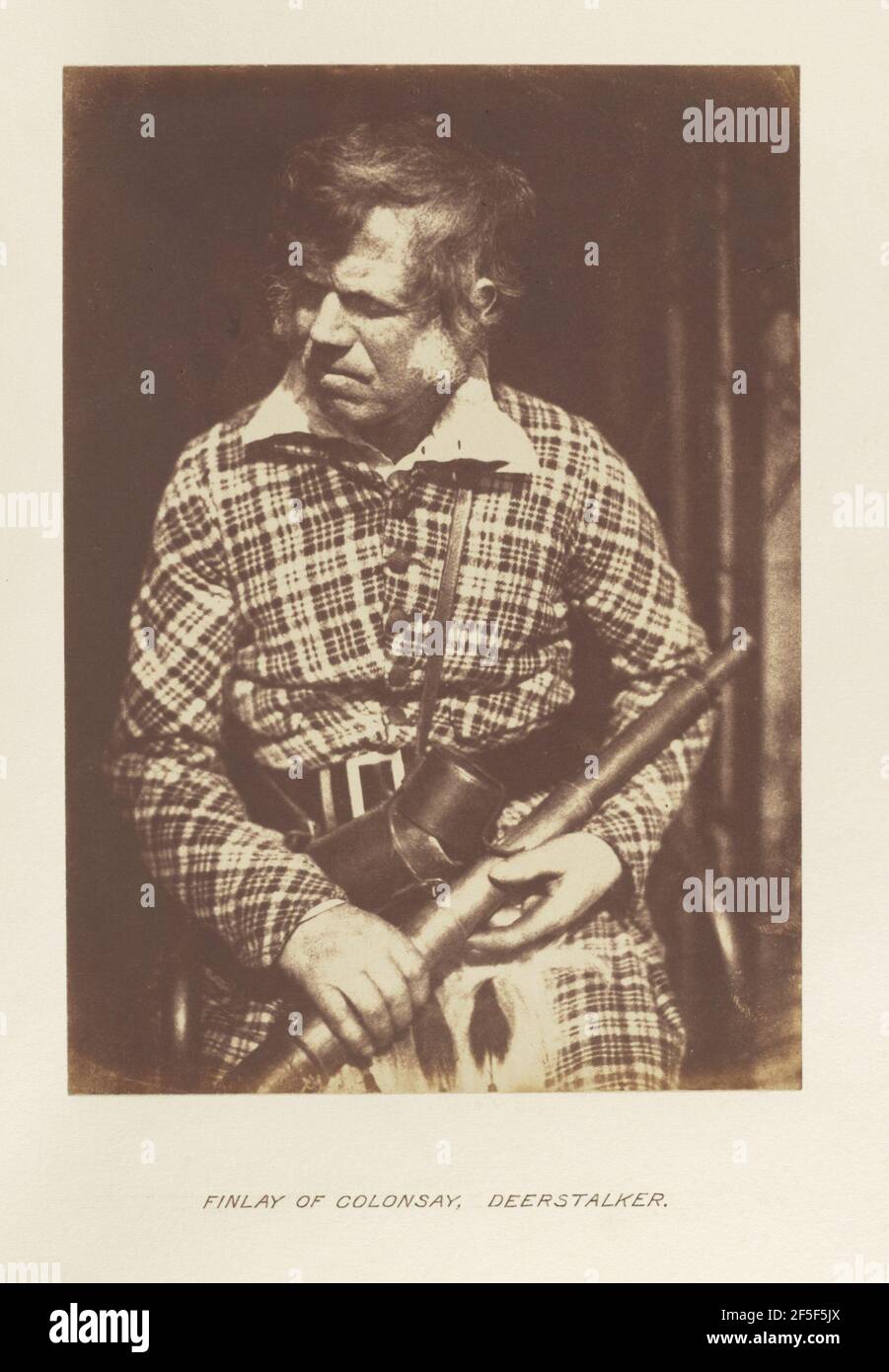 Finlay of Colonsay, Deerstalker. Hill & Adamson (Scottish, active 1843 ...
