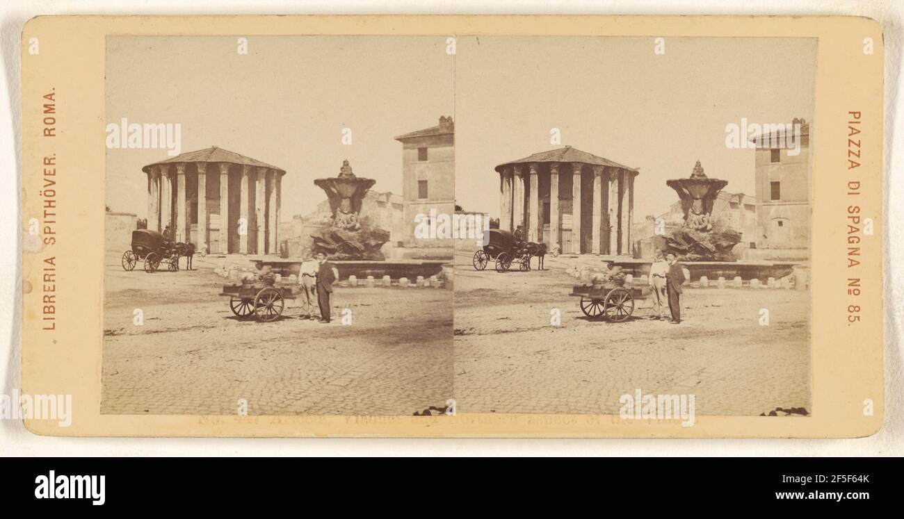 Ariccia, (---illeg.) Northern aspect of the Village.. Joseph Spithöver ...