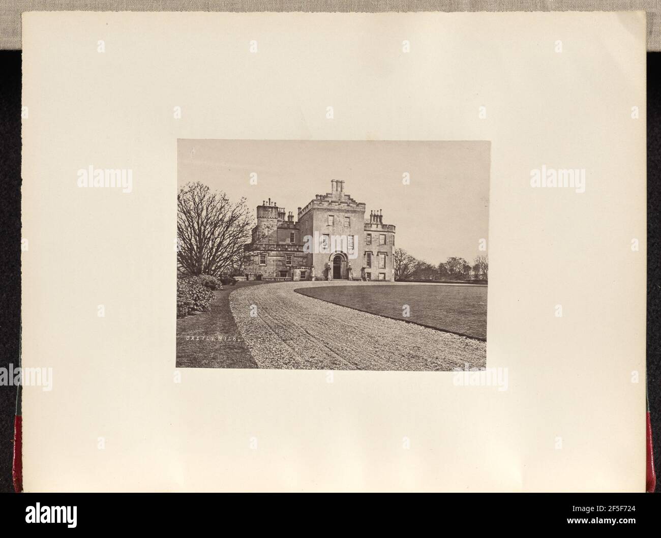 Castlemilk. Thomas Annan (Scottish,1829 - 1887 Stock Photo - Alamy