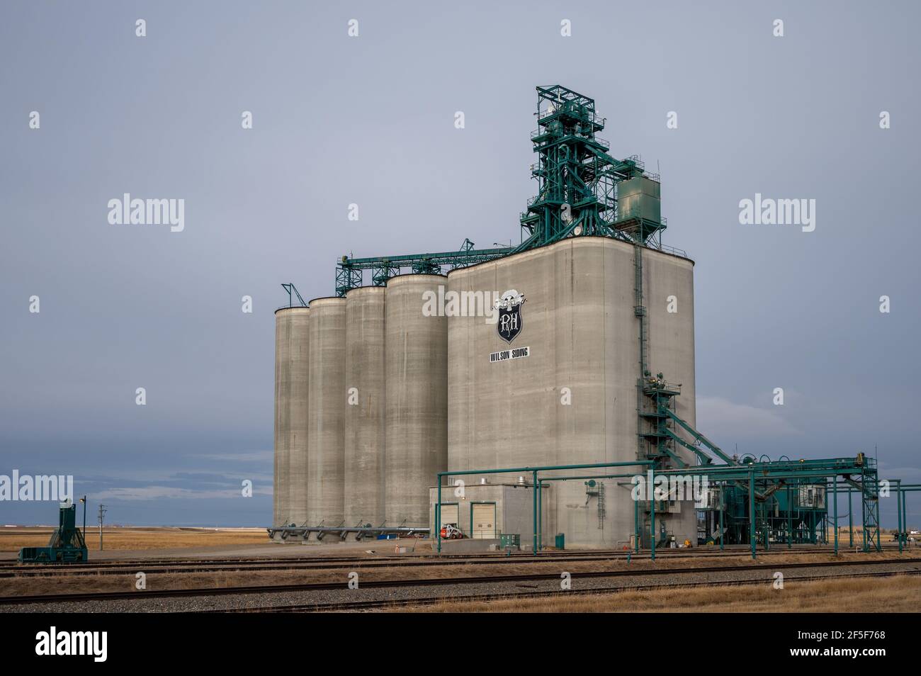 Wilson Siding, Alberta - March 21, 2021: Large Parrish & Heimbecker (P ...