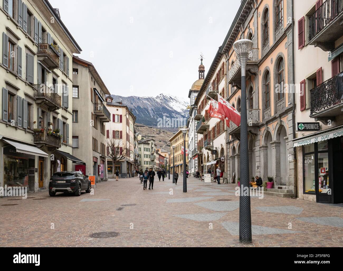 Sion switzerland street hi-res stock photography and images - Alamy